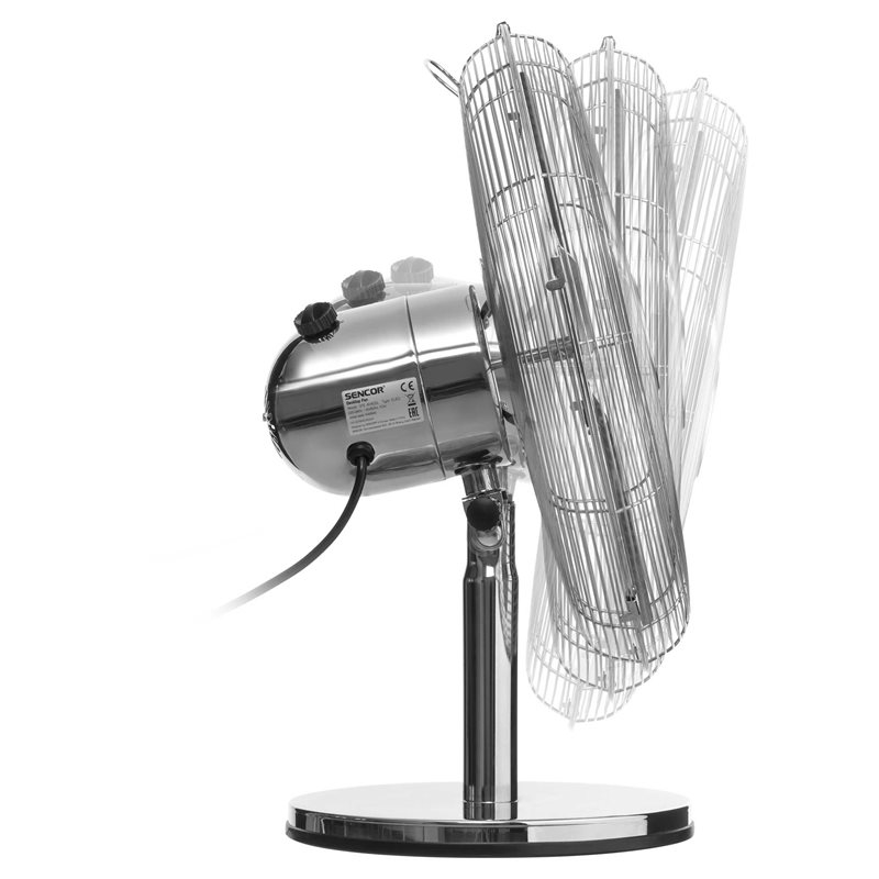 Sencor retro ventilator 25 cm - stål